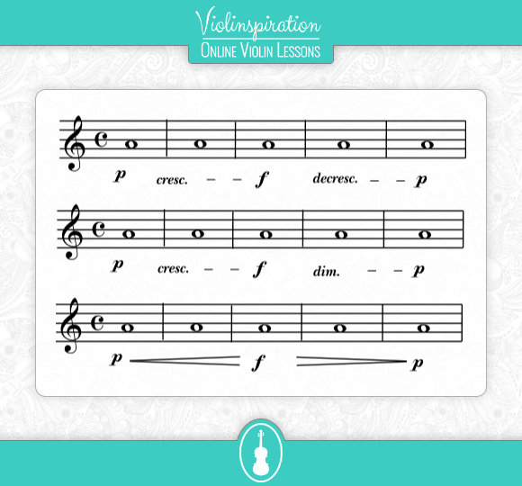 What Is Diminuendo Definition And Examples Violinspiration