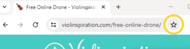 FREE Online Drone Tone Tool | Tuning Practice for Violin - Violinspiration