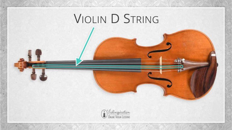 All Violin Notes on the D String [with Easy PDF Charts] - Violinspiration